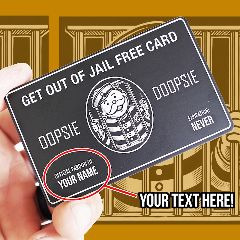 Get Out of Jail Gifts - 60+ Gift Ideas for 2026
