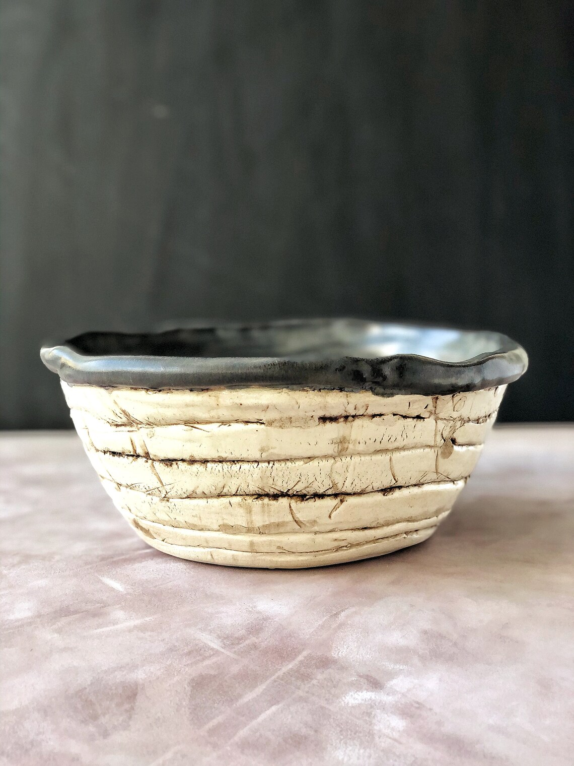 Handmade Ceramic Bowl Handpainted Ceramic Handmade Gift - Etsy