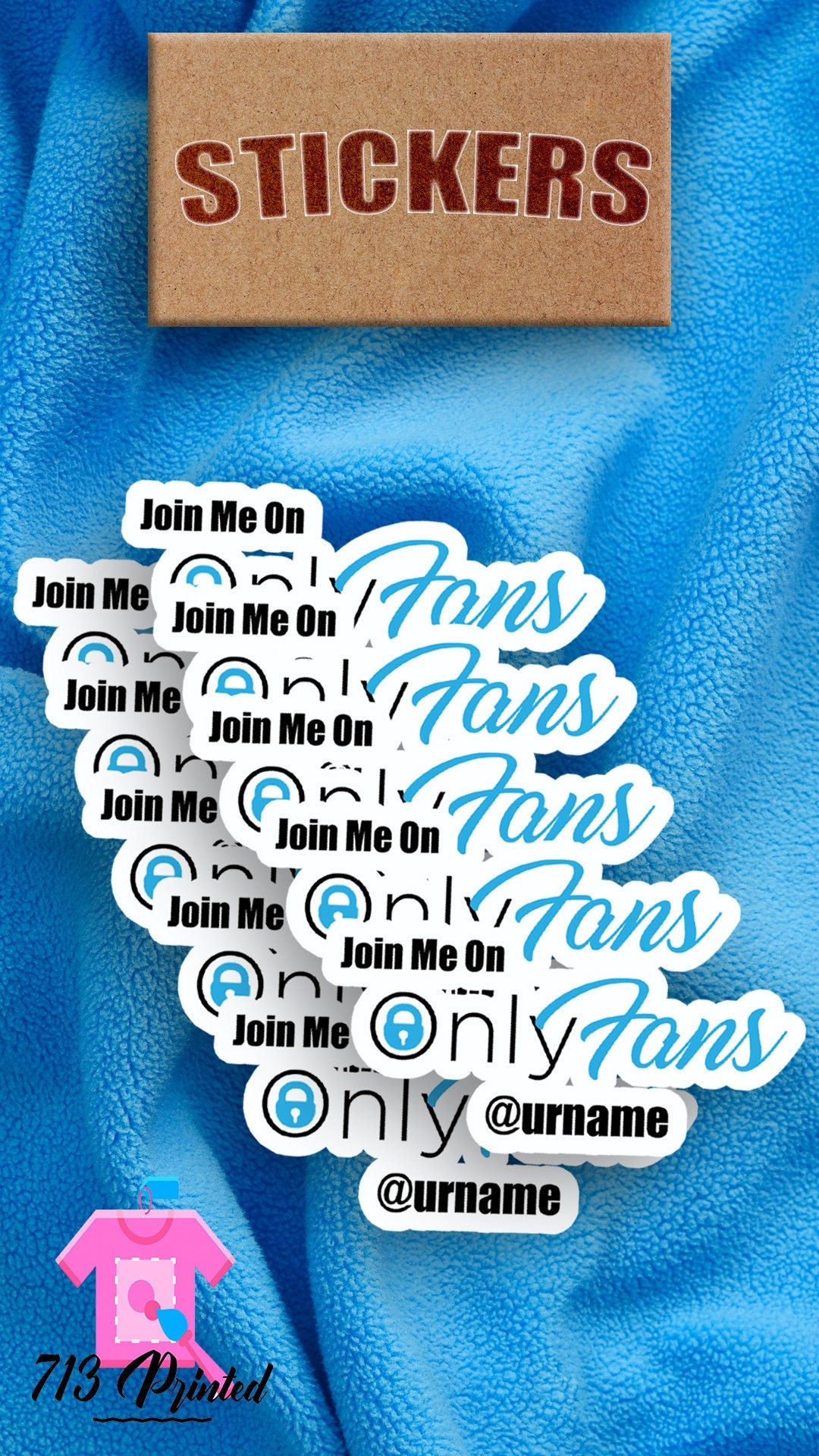 Custom ONLY FANS Sticker 25 PACK Upload Any Image of Your - Etsy