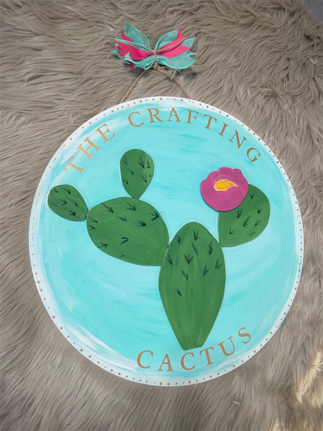 Cactus Sign, Arizona Sign, Desert Sign, Cactus Art, Cactus Wreath ...