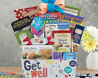 Get Well Gift Basket - Etsy
