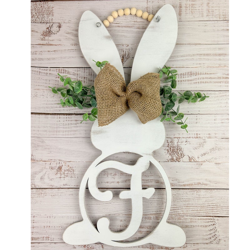 Easter Bunny Door Hanger - Etsy