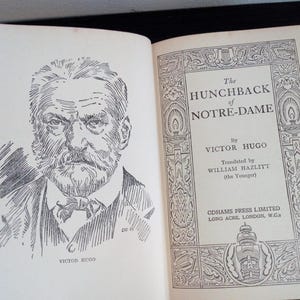The Hunchback of Notre Dame by Victor Hugo odhams Press - Etsy