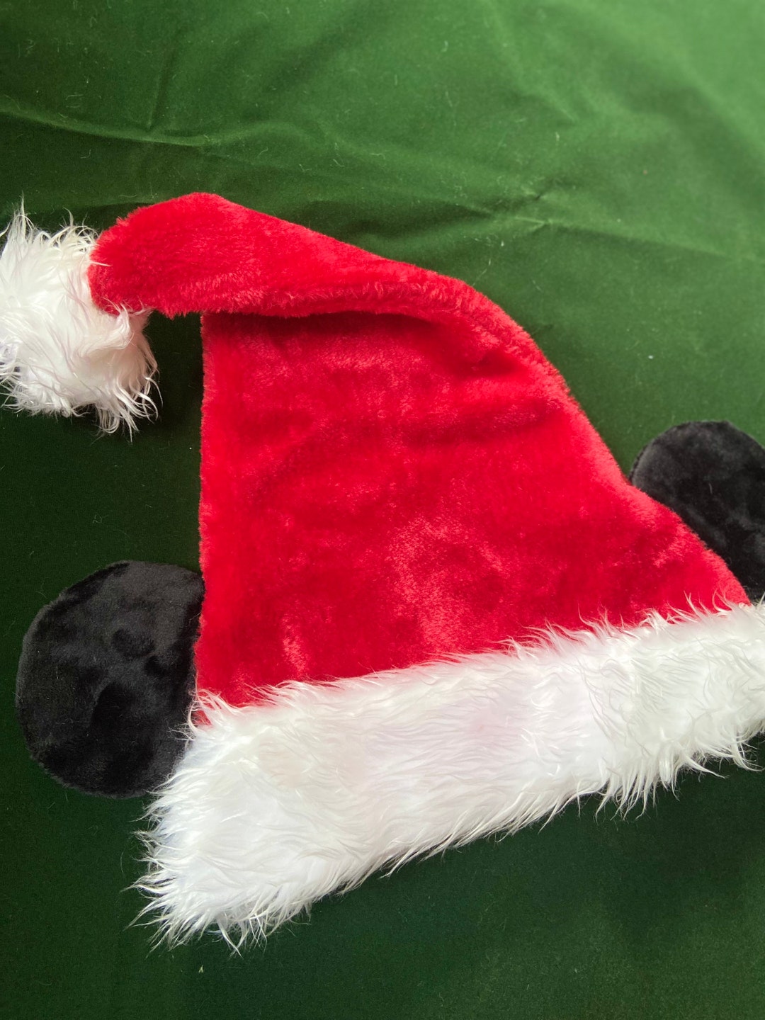 Mickey Santa Hat - Etsy