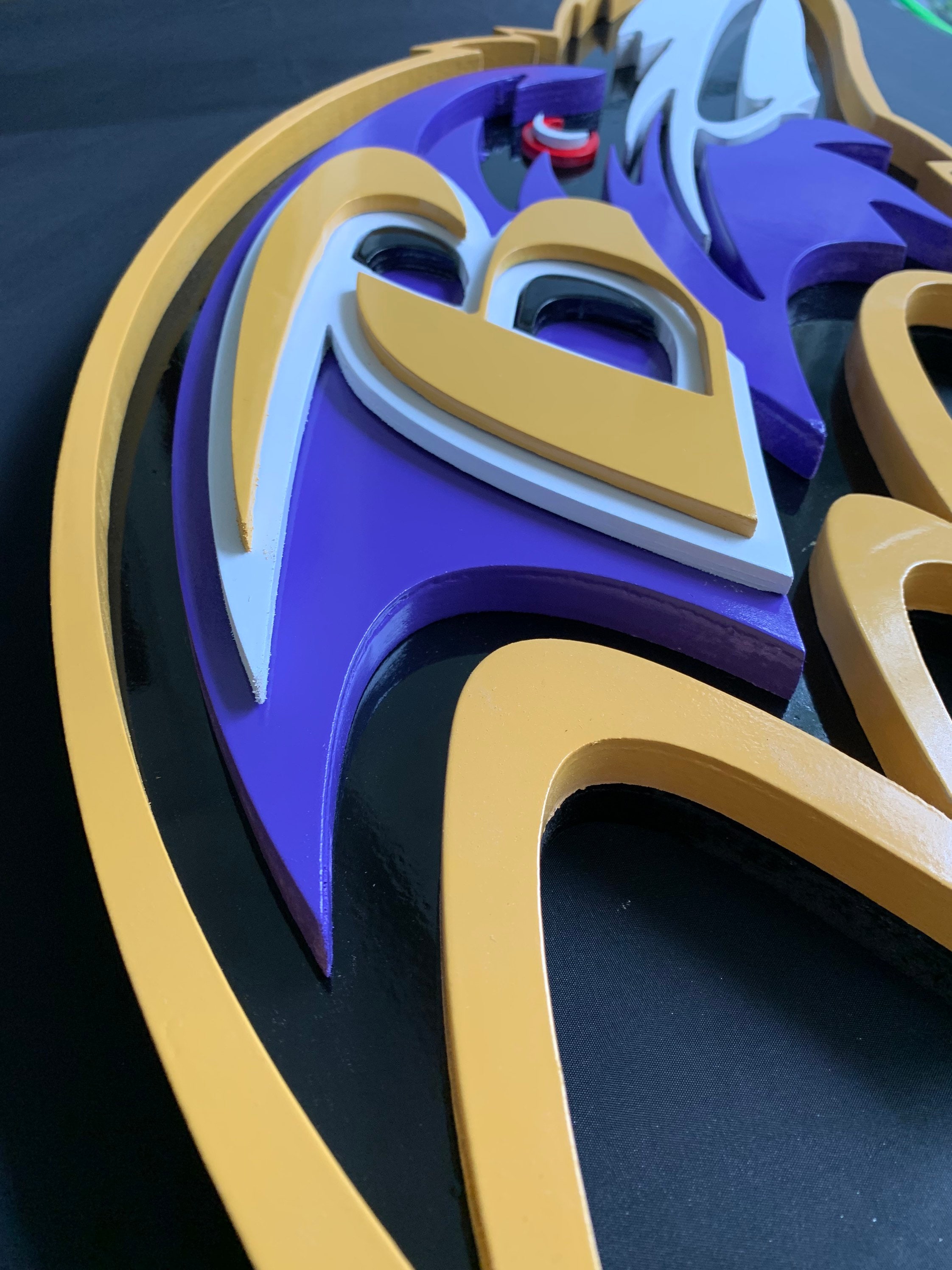 Baltimore Ravens 3D Sign - Etsy