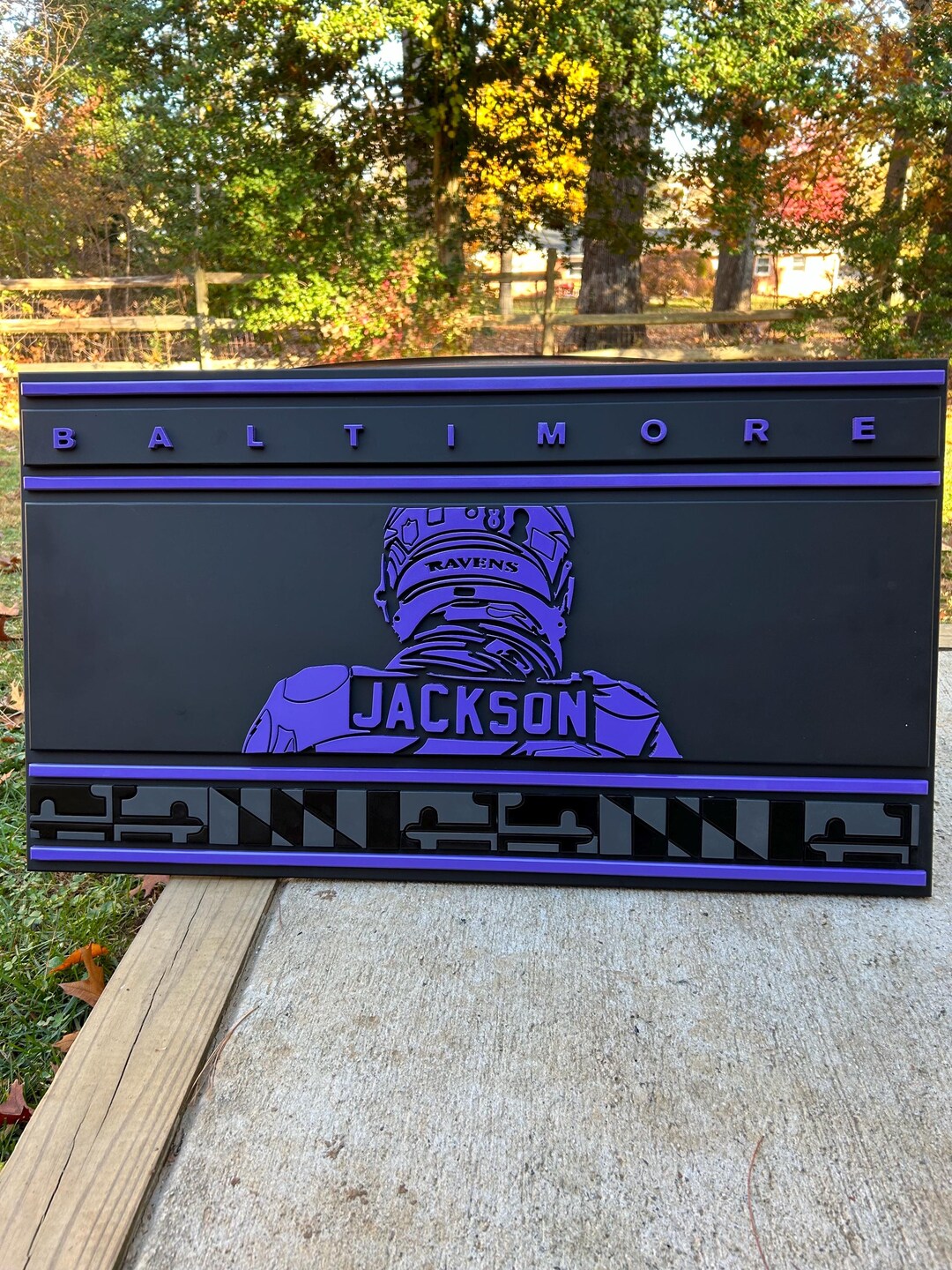 Baltimore Ravens Lettering Sign - Etsy