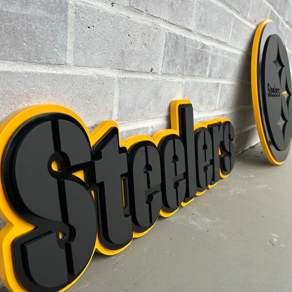 Pittsburgh Steelers Sign - Etsy