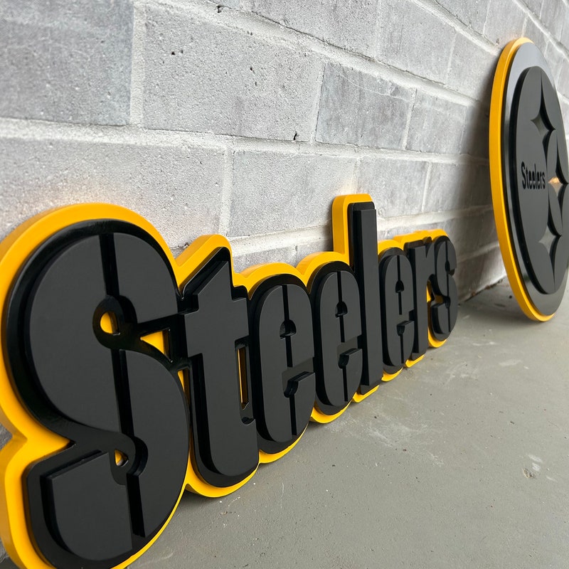 Pittsburgh Steelers Sign - Etsy
