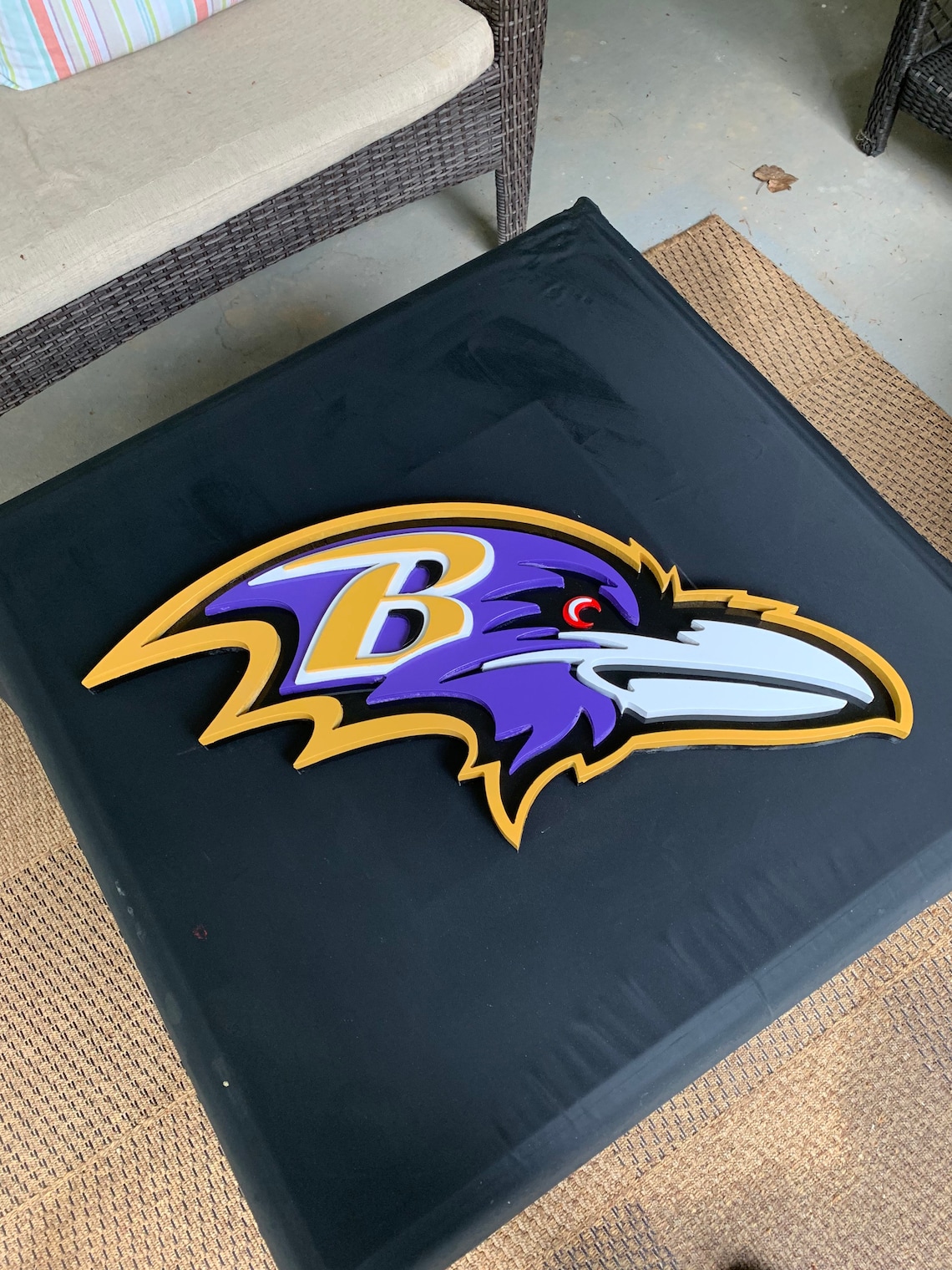 Baltimore Ravens 3D Sign - Etsy