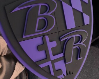 Baltimore Ravens Shield - Etsy