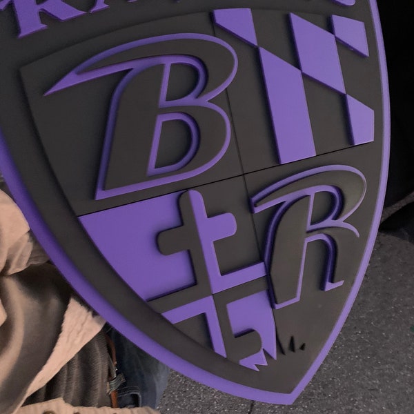 Baltimore Ravens Shield Svg - Etsy