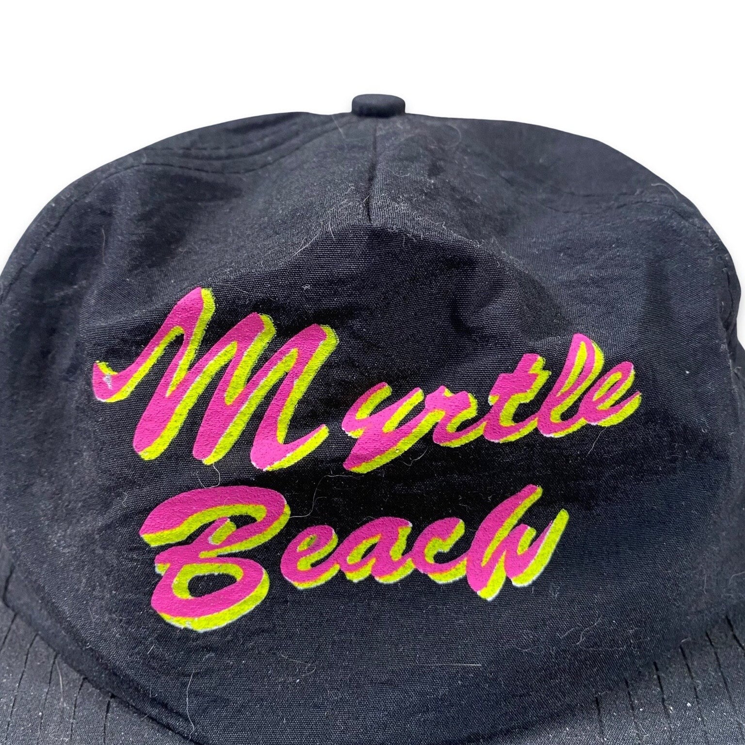 90's Myrtle Beach Nylon Baseball Cap - Etsy