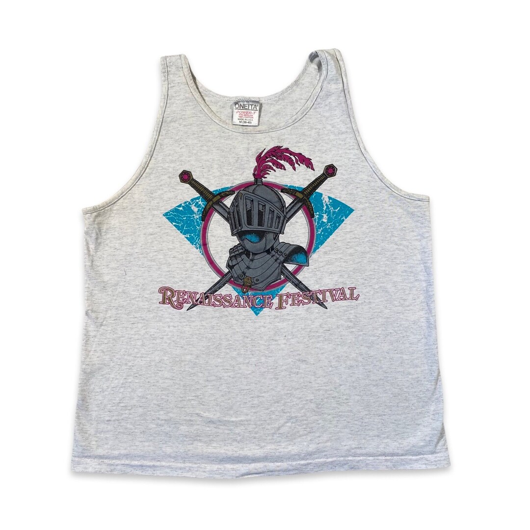 90s Vintage Renaissance Festival Tank Top - Etsy