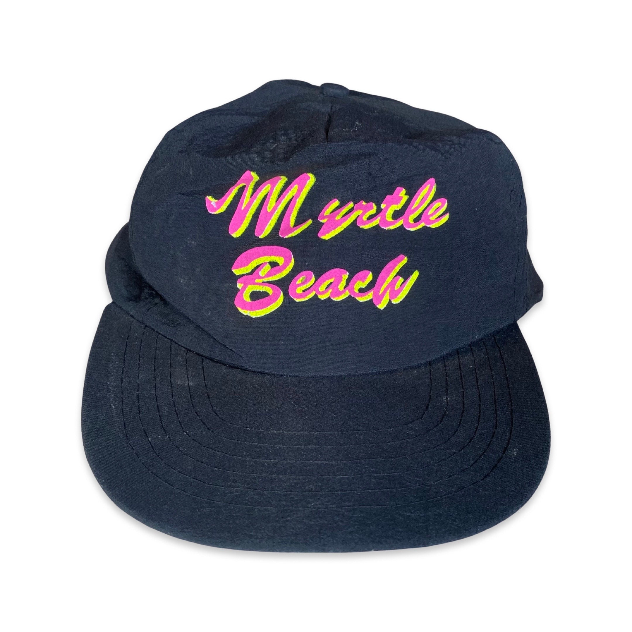 90's Myrtle Beach Nylon Baseball Cap - Etsy