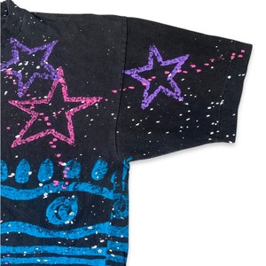 Vintage 80s Paint Splatter Tee - Etsy