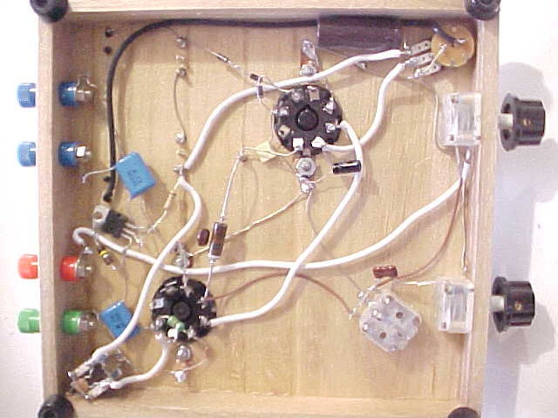 Schematic Only AM Broadcast/shortwave GU-50 Regenerative Receiver (530 ...