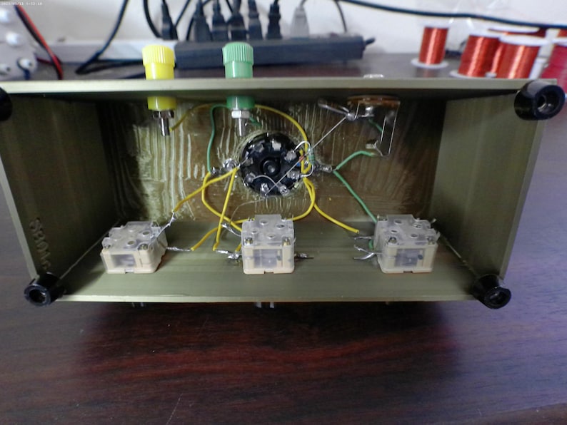 DIY Crystal Radio Set AM Broadcast Band W/BCI Trap (540 to 1640 Khz) - Etsy