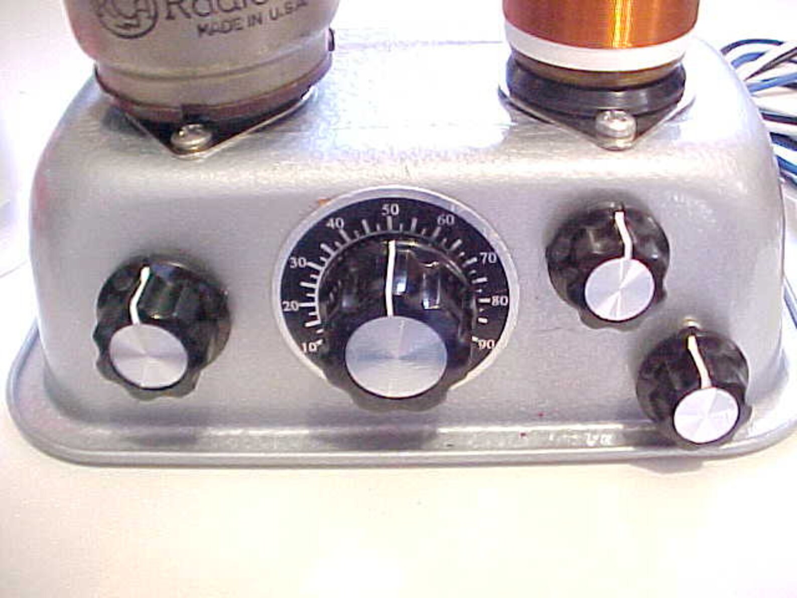 Dual Pentode 815 Tube Regenerative Receiver AM Broadcast + Shortwave ...