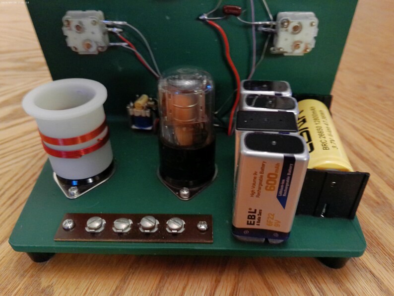 1C5GT Pentode Regenerative Radio 250 Khz to 17.5 Mhz, Continuous ...