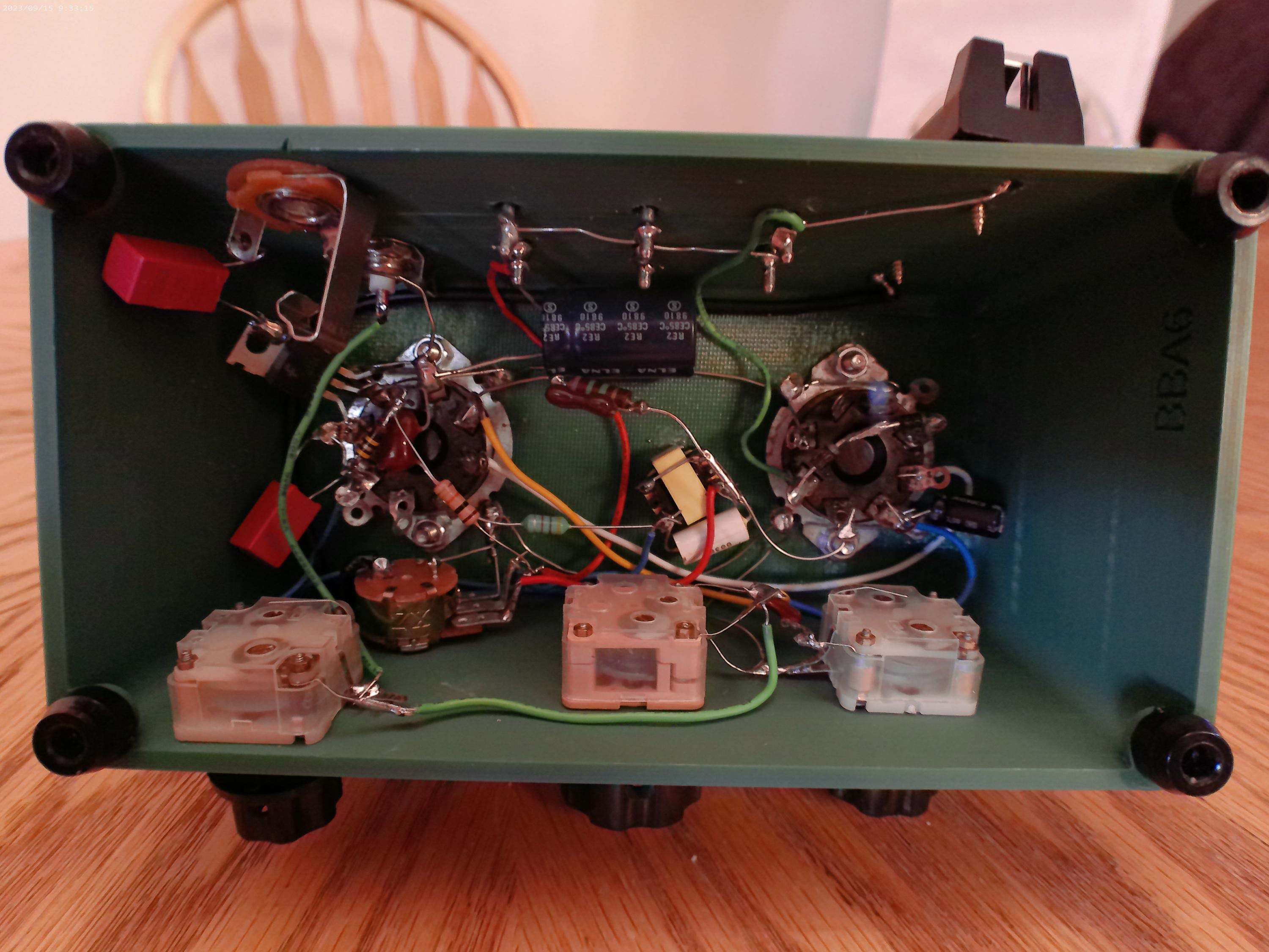 3Q5 Pentode Longwave/am Broadcast/shortwave Regenerative Receiver ...