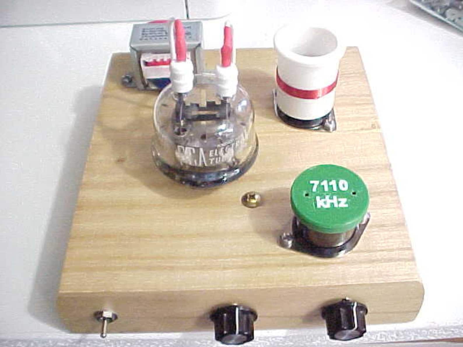 832 VHF Pentode 80/40 CW Ham Radio Transmitter (12 Volts DC Operation ...