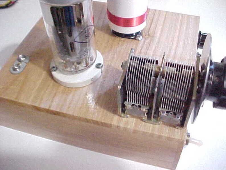 Schematic Only AM Broadcast/shortwave GU-50 Regenerative Receiver (530 ...