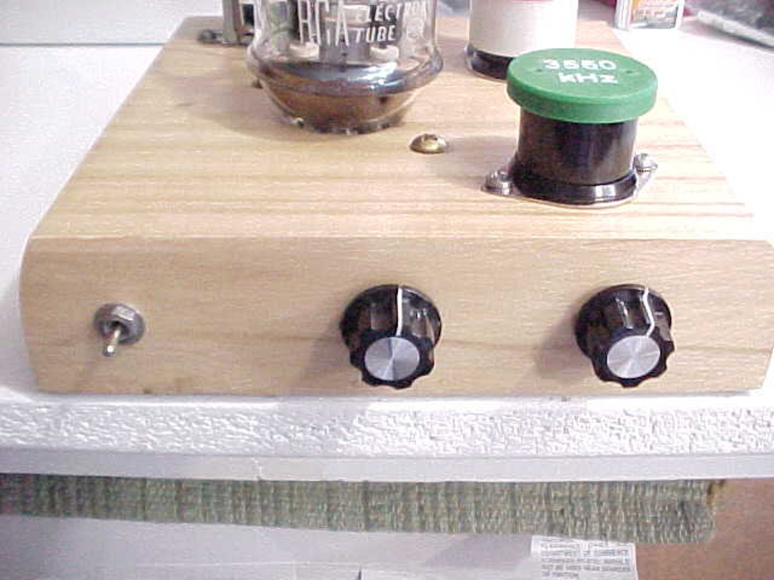 832 VHF Pentode 80/40 CW Ham Radio Transmitter (12 Volts DC Operation ...