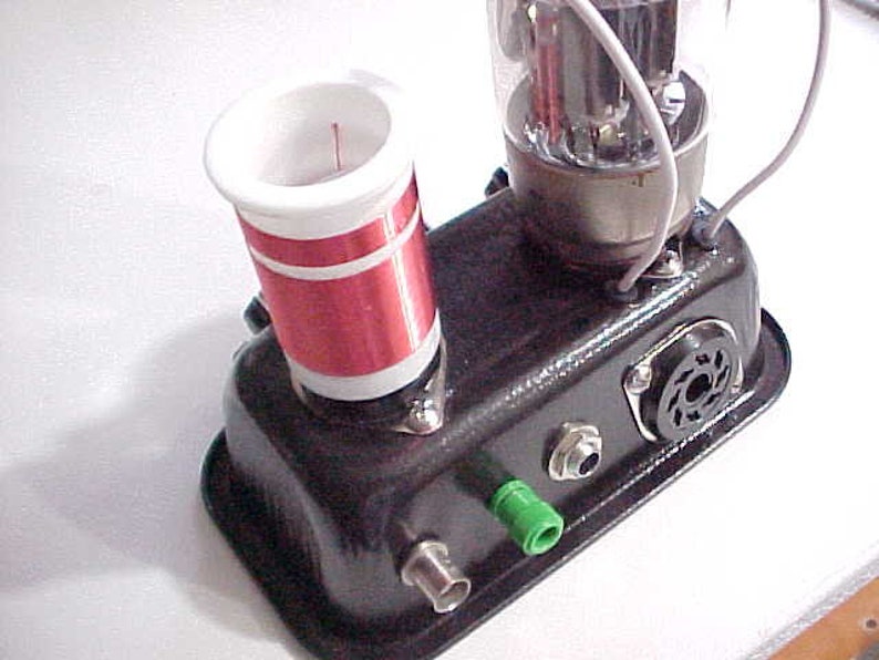 815 Tube Regenerative Receiver Long Wave AM Broadcast Shortwave 200 Khz ...