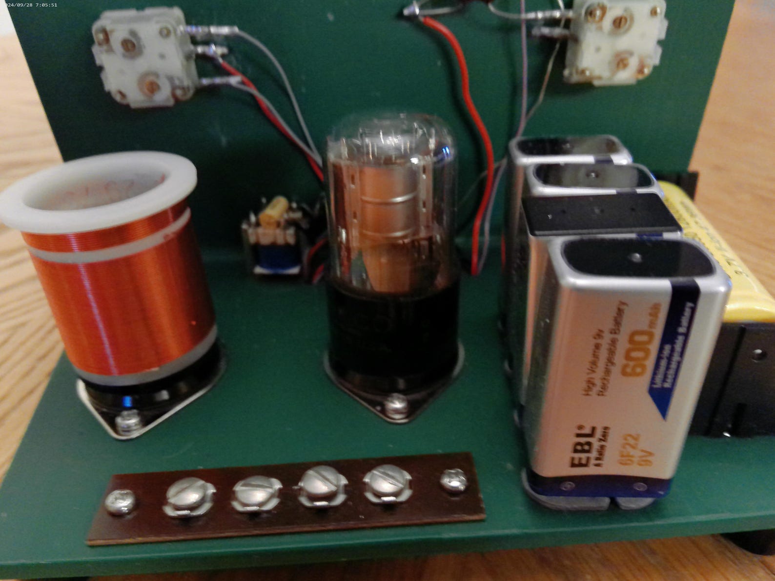 1C5GT Pentode Regenerative Radio 250 Khz to 17.5 Mhz, Continuous ...
