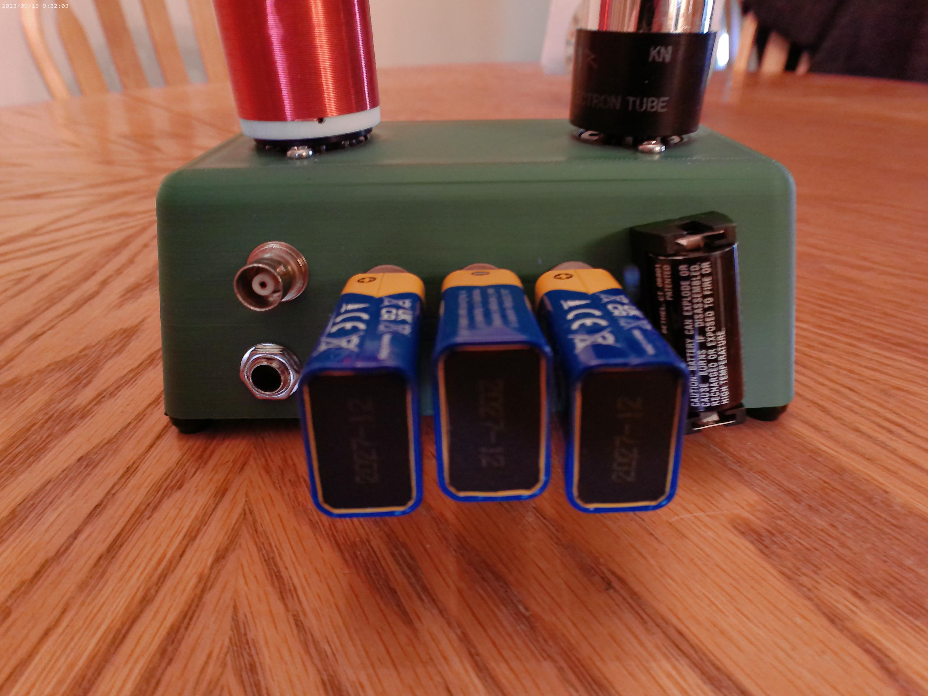 3Q5 Pentode Longwave/am Broadcast/shortwave Regenerative Receiver ...