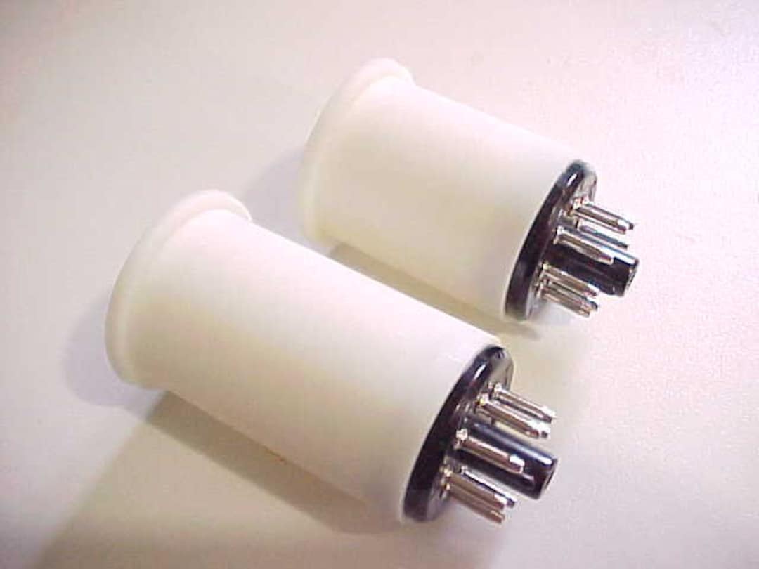 Pair of Octal Plug-in Coil Forms for Crystal or Regenerative Receivers ...