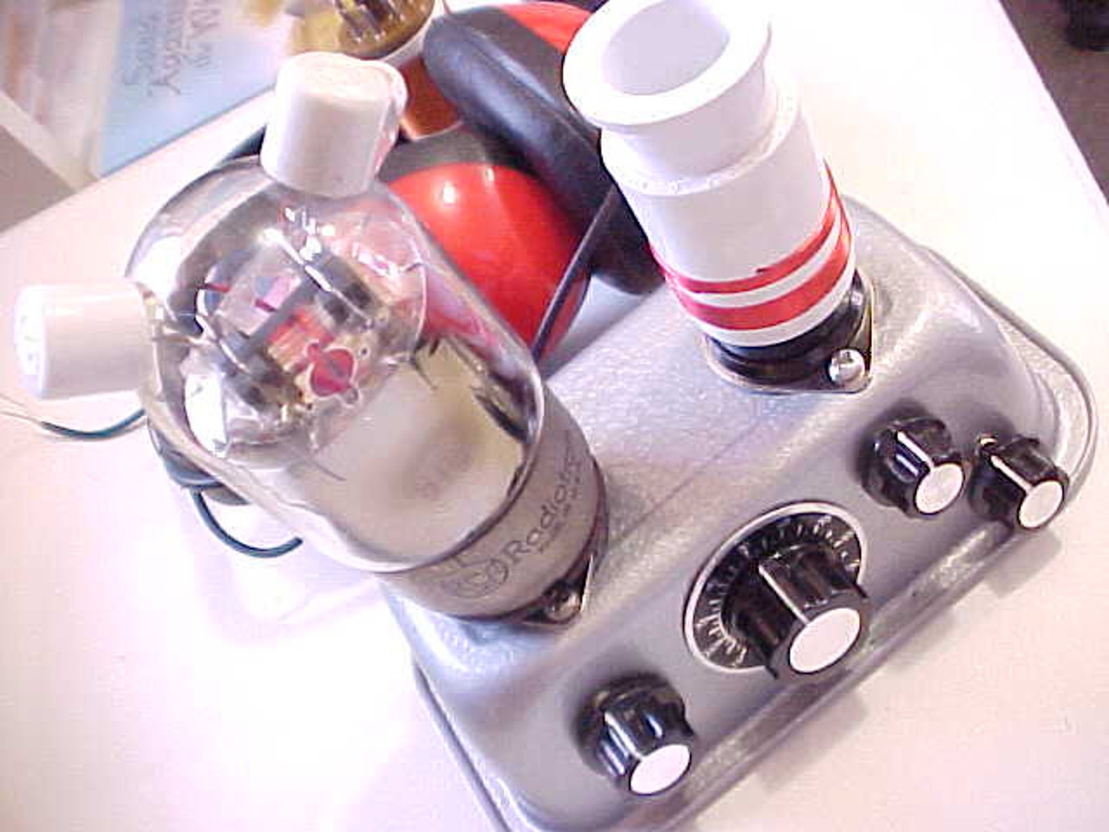 Dual Pentode 815 Tube Regenerative Receiver AM Broadcast + Shortwave ...