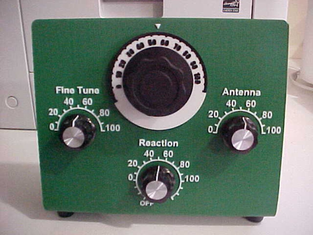 1C5GT Pentode Regenerative Radio 250 Khz to 17.5 Mhz, Continuous ...