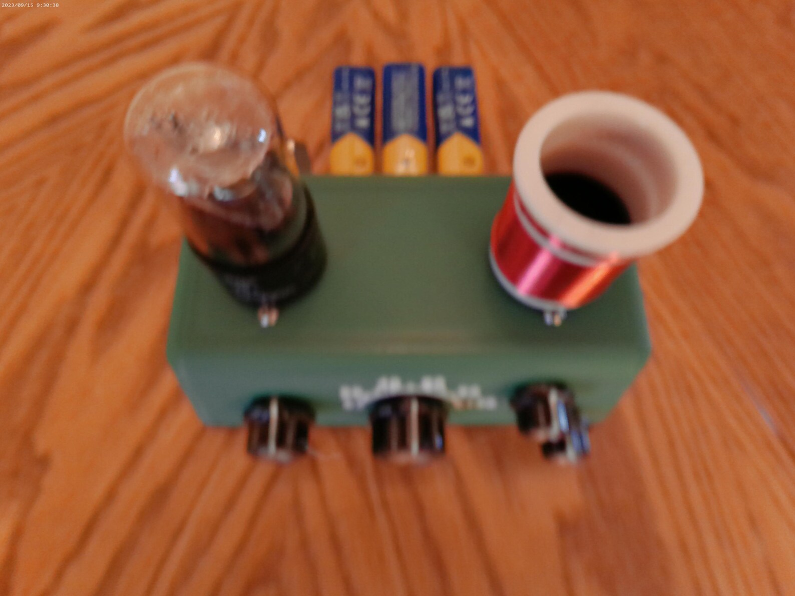 3Q5 Pentode Longwave/am Broadcast/shortwave Regenerative Receiver ...