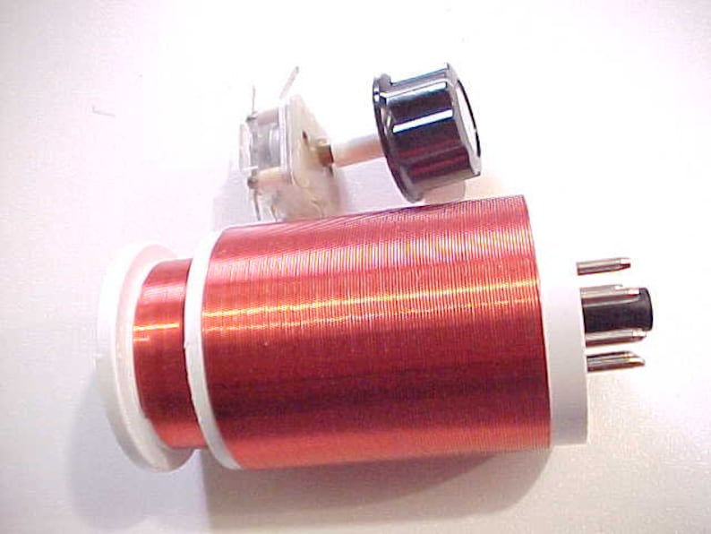 Handy Plug-in Coil, Variable Capacitor and Control Knob for Regen ...