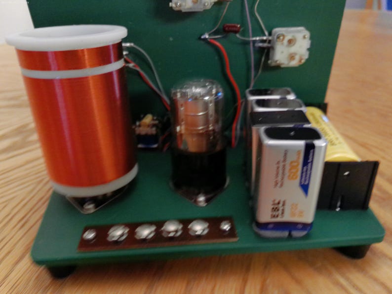 1C5GT Pentode Regenerative Radio 250 Khz to 17.5 Mhz, Continuous ...