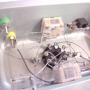 Double Tuned AM Broadcast Band Crystal Radio Set With Built-in BCI Trap ...
