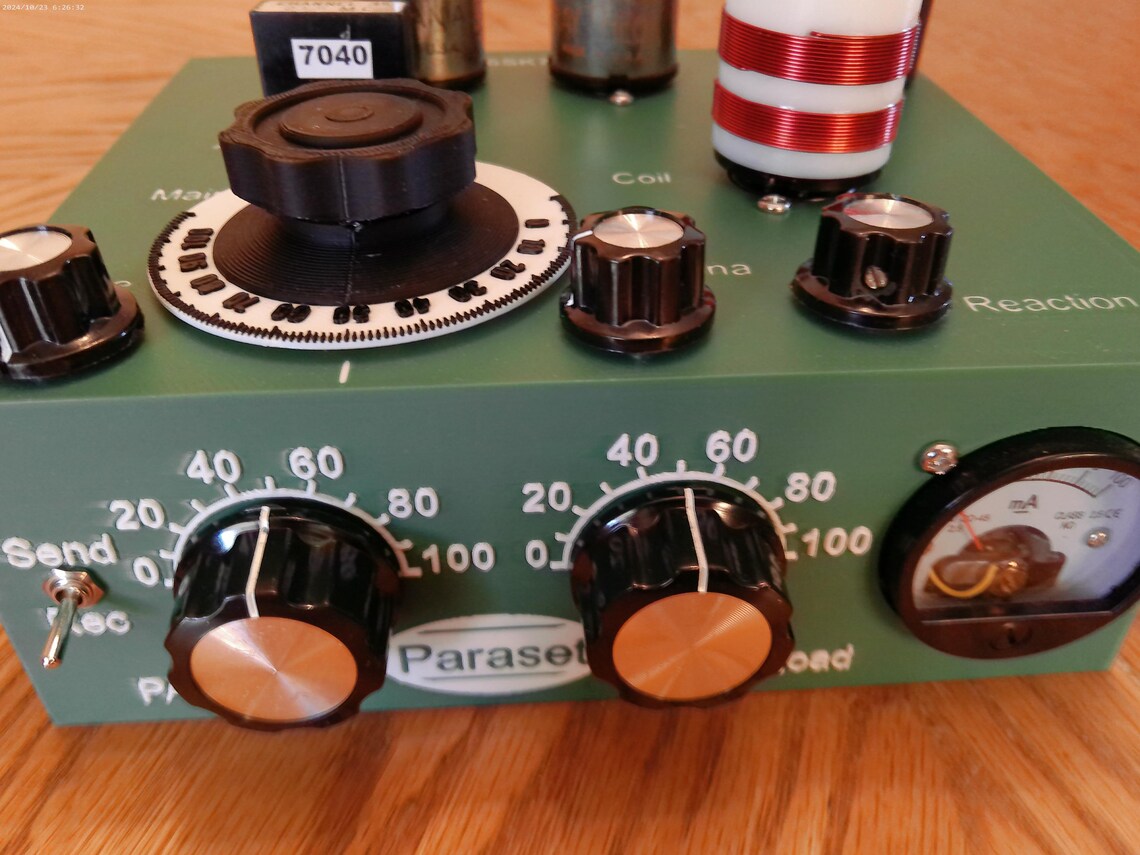 Paraset WWII Spy Radio QRP Transceiver W/extended Coverage for 160 Thru ...