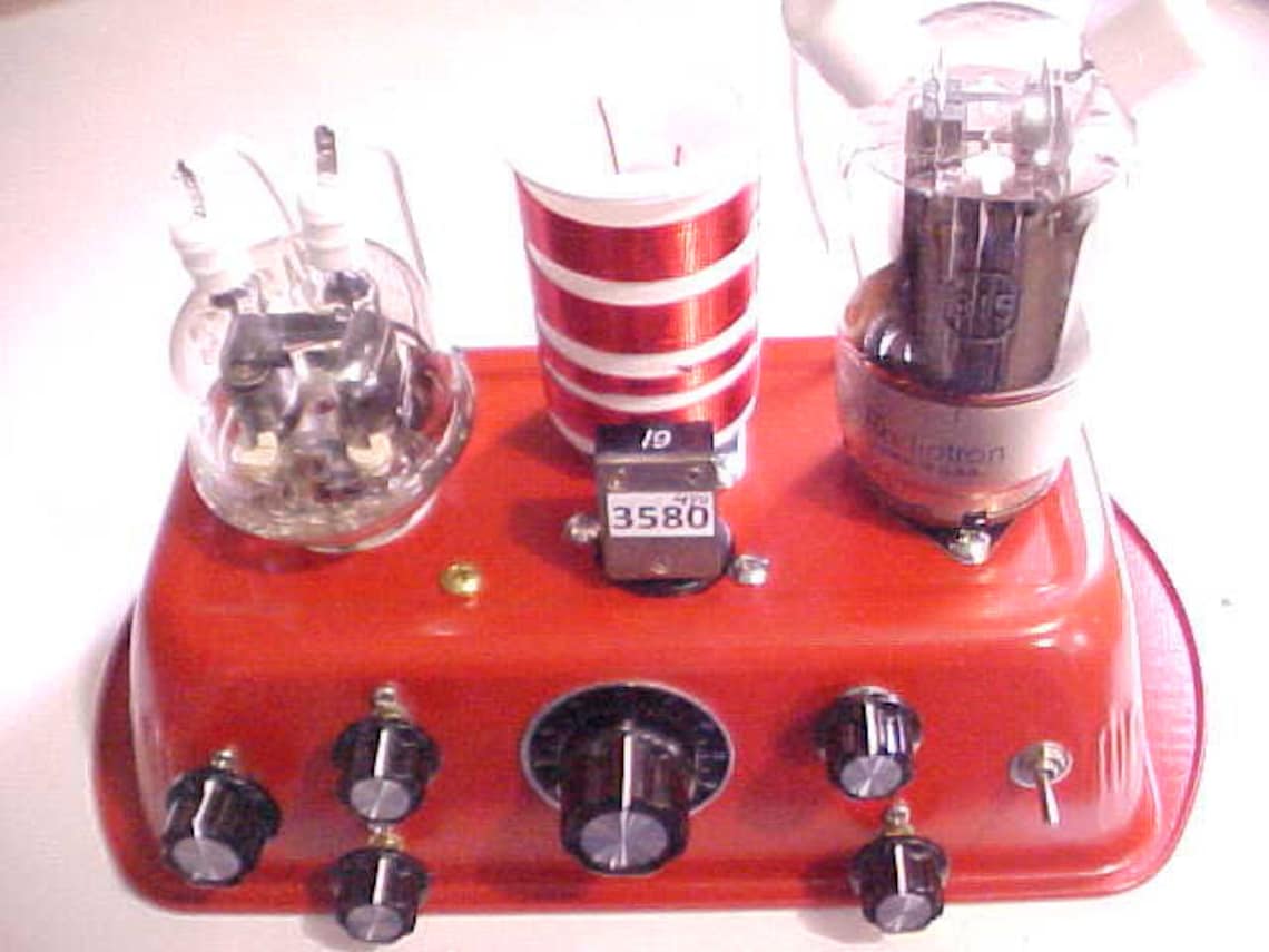 Schematic Only: 832/815 Dual Pentode Regenerative Receiver/cw ...