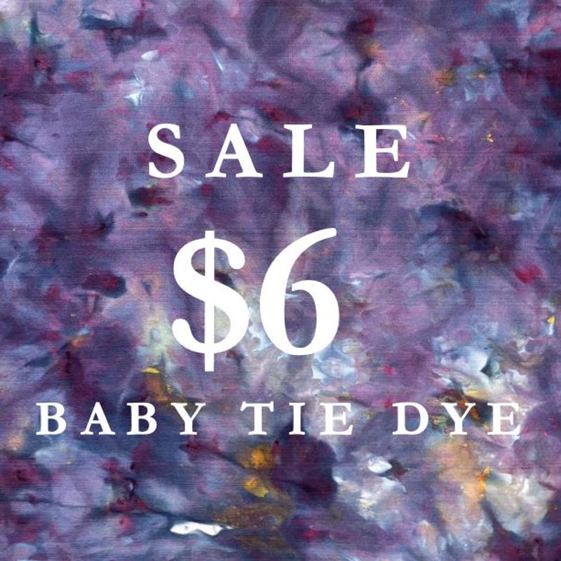 Tie Dye Baby Clothes - Etsy