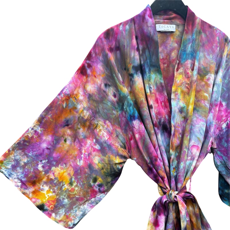 Ice Tie Dye Duster - Etsy