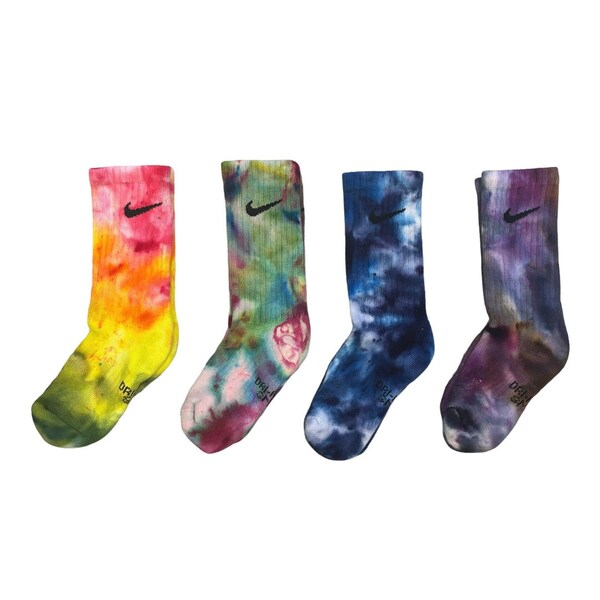 Tie Dye Nike Socks - Etsy