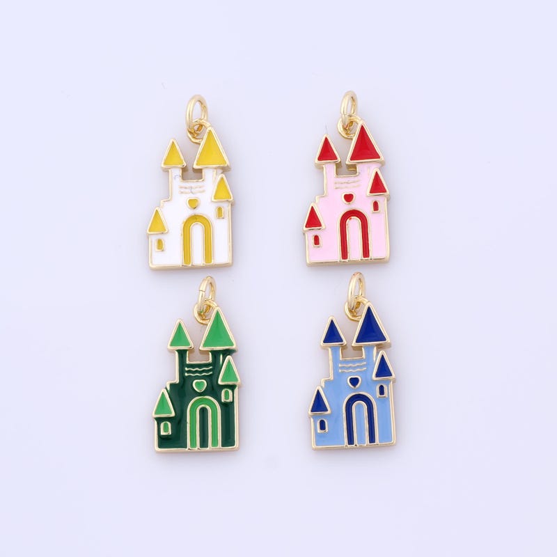 Castle Charms - Etsy