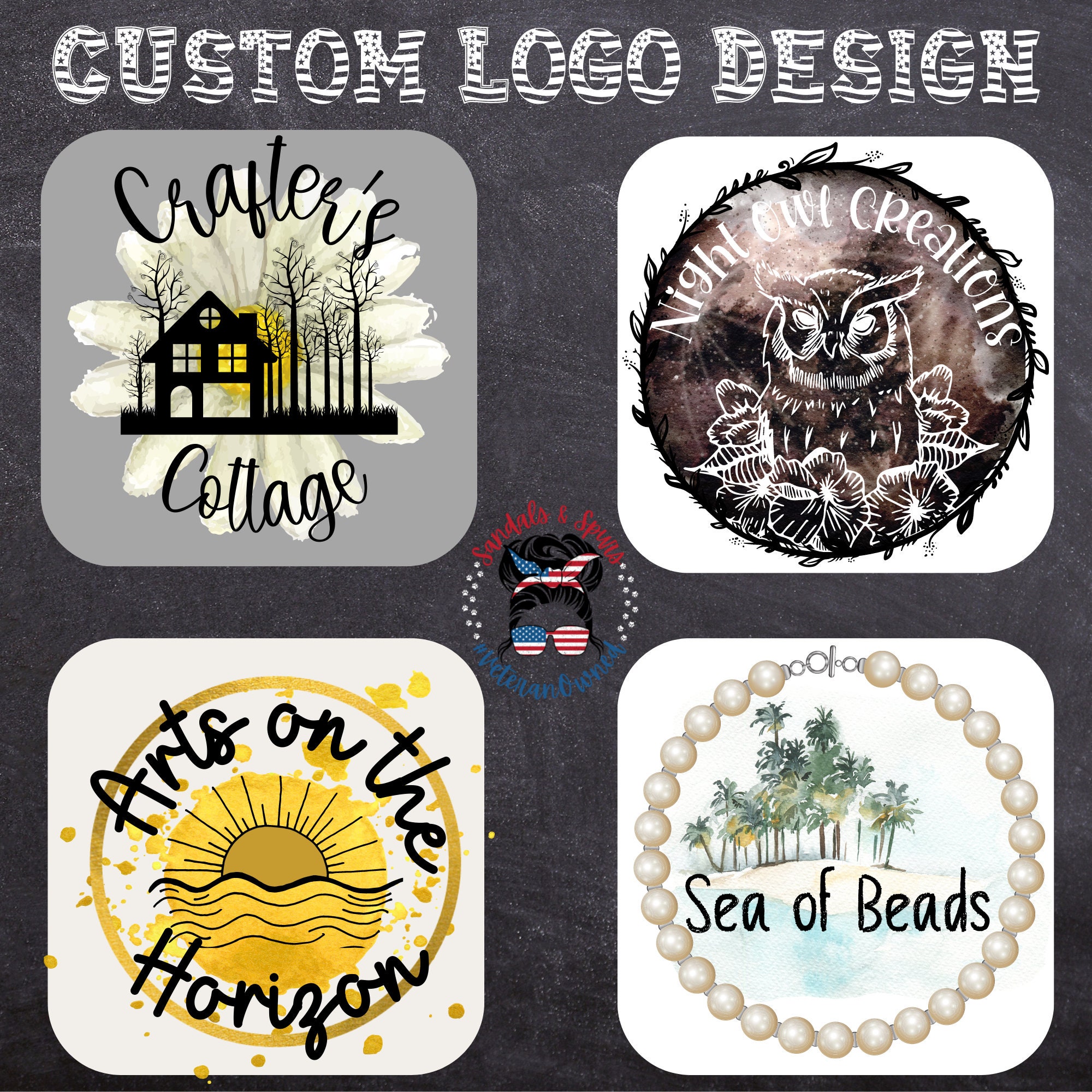 Custom Logo Design Small Business Logo Craft Business Logo - Etsy