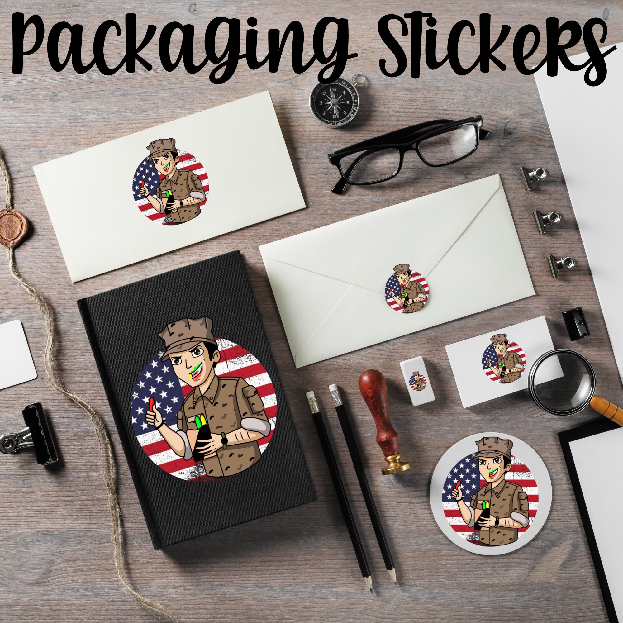 Die-cut Packaging Stickers for Small Businesses - Etsy