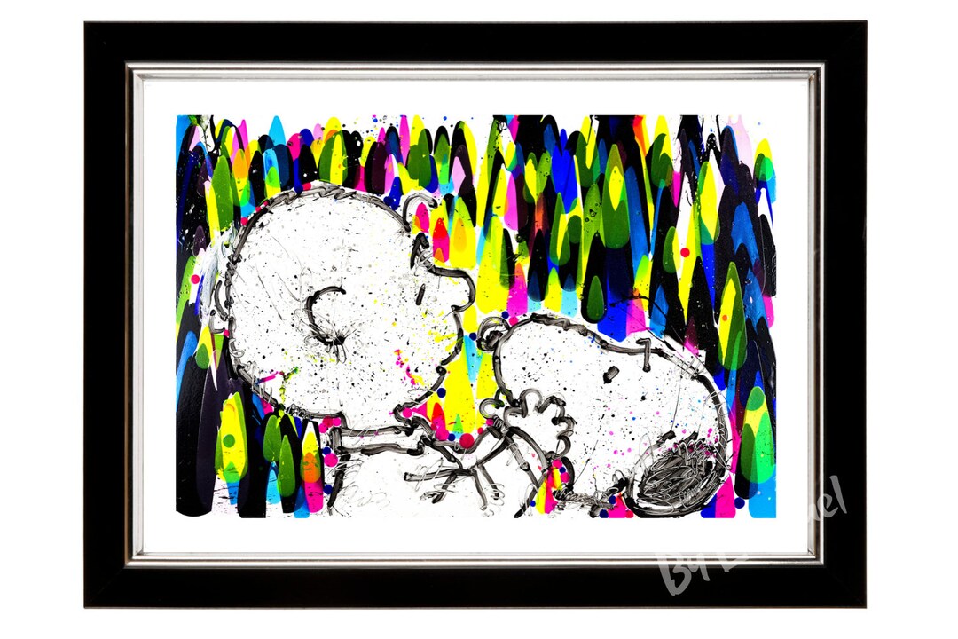 Snoopy Tom Everhart Salmon Breath Gift Poster Print Unframed - Etsy