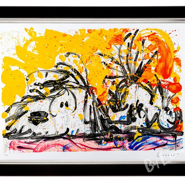 Tom Everhart Snoopy Print - Etsy Australia