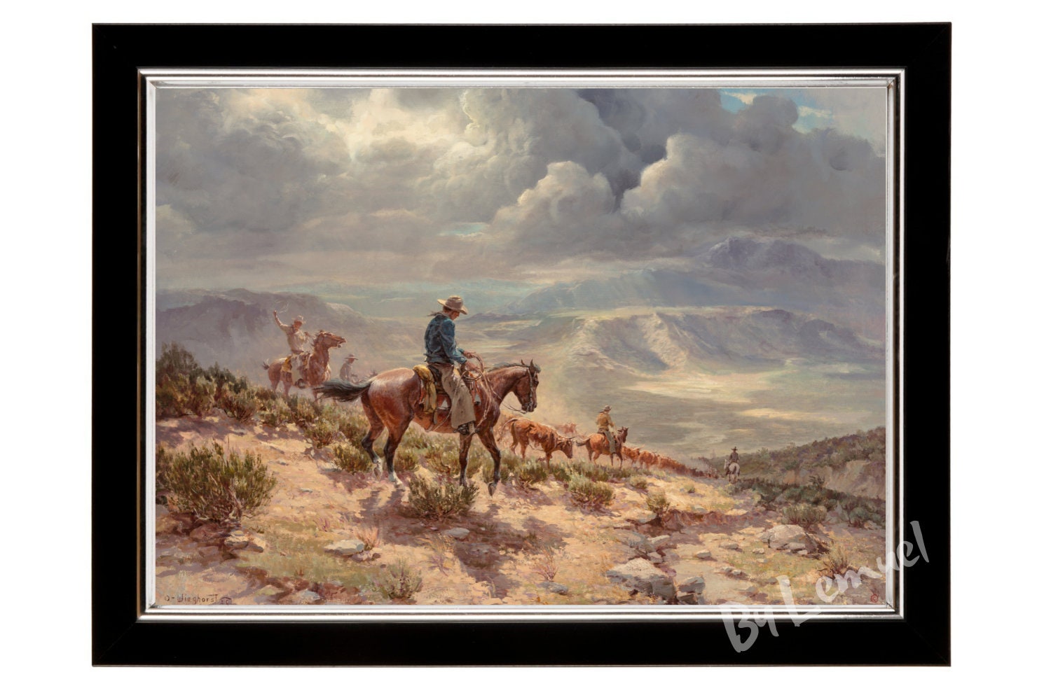 Olaf Wieghorst Beef Herd Poster Print Unframed - Etsy