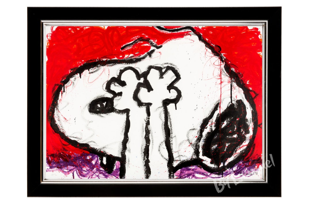 Snoopy Tom Everhart Snoopy Gift Poster Print Unframed - Etsy
