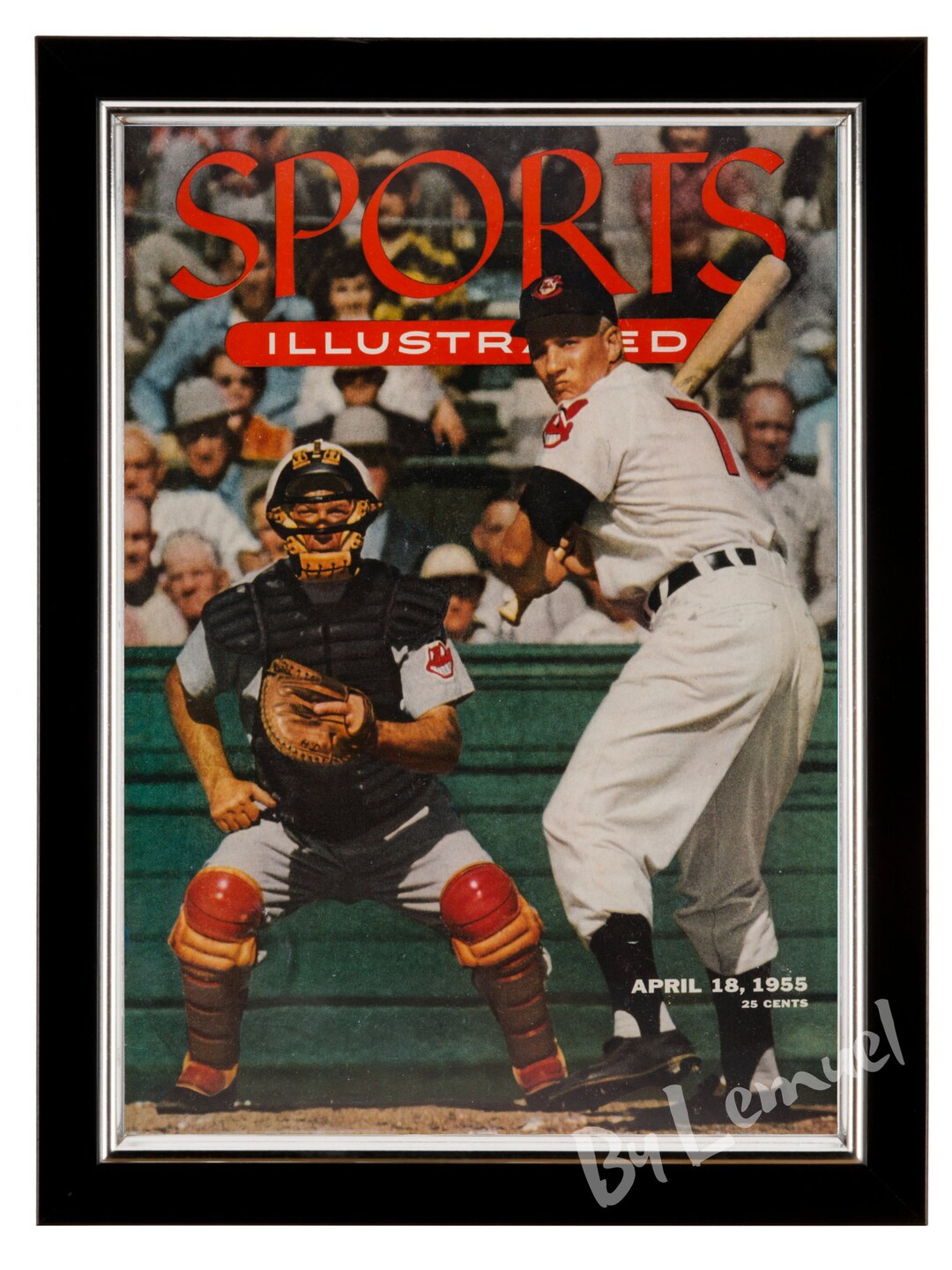 Al Rosen Sports Illustrated Cover 1955 Baseball Gift Poster Print ...